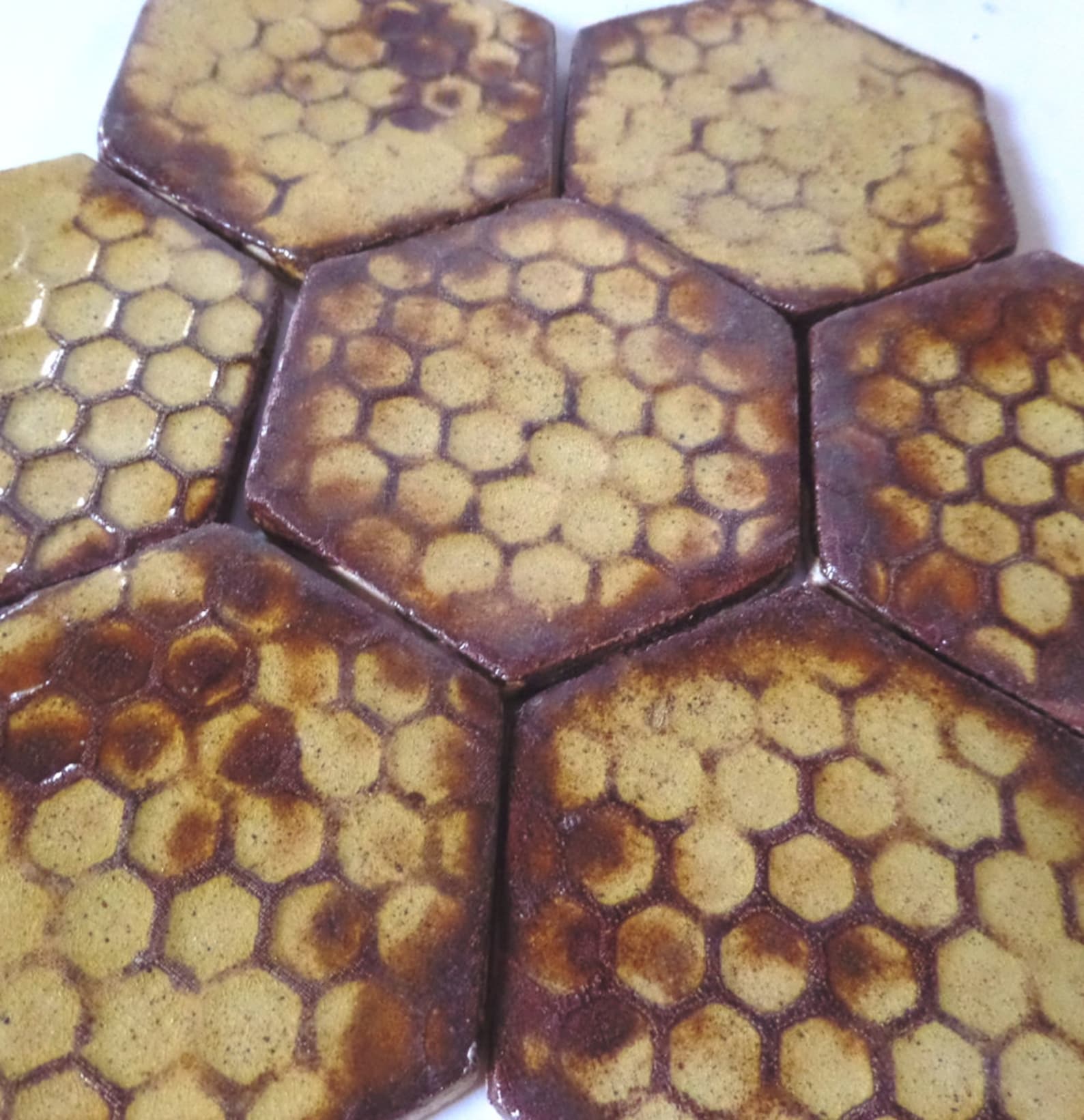 Tiles- Honeycombs - Etsy
