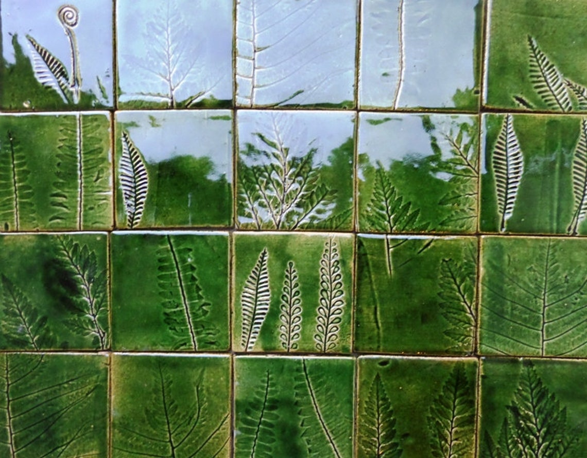 Tiles Ferns | Etsy UK