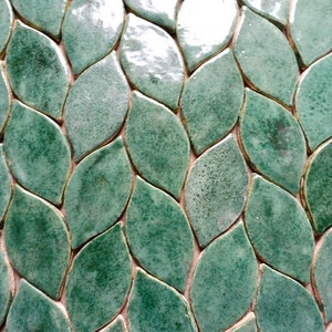 EMERALD IVY TILES - Etsy