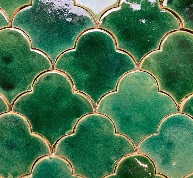 Marrakech Palm Tiles - Etsy