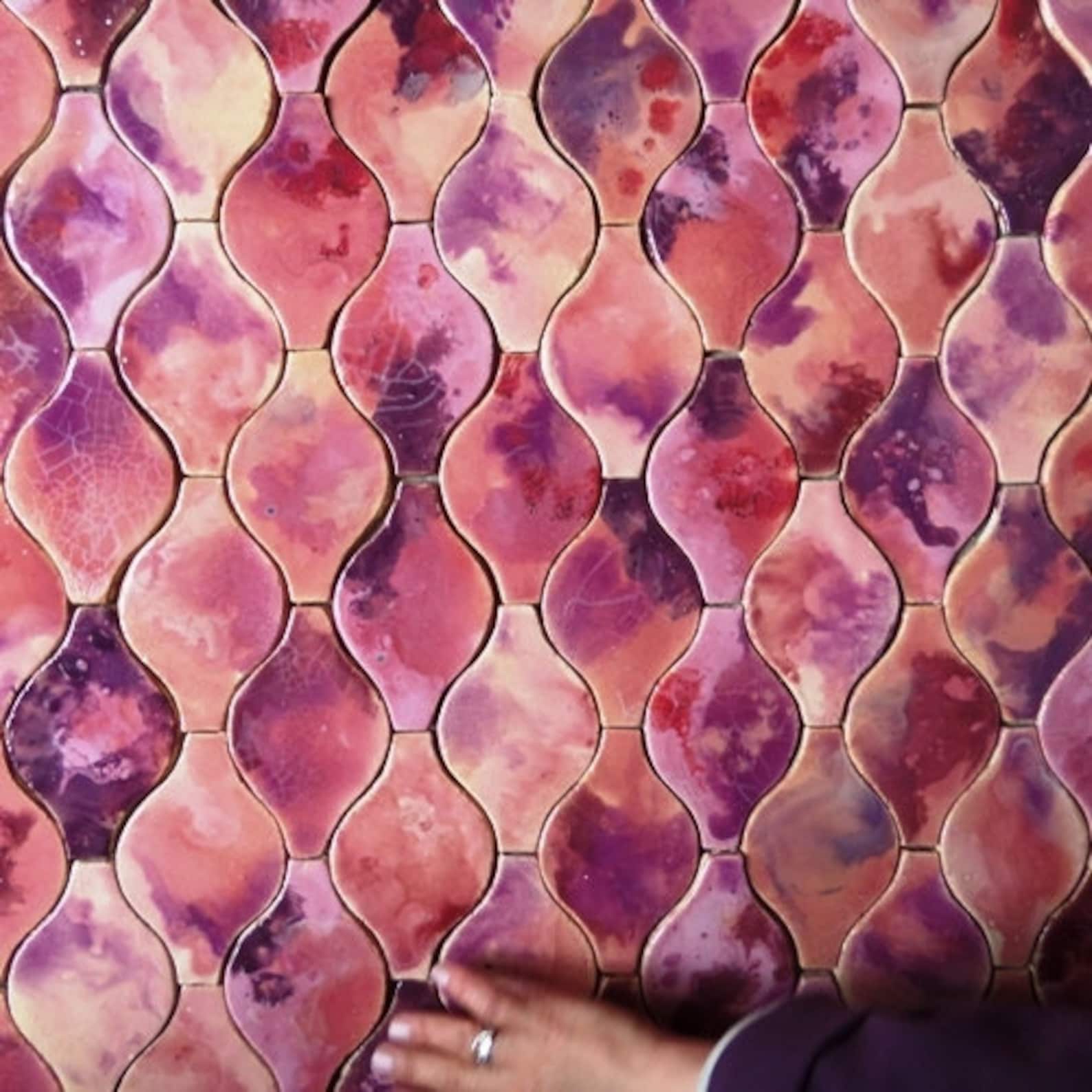 Tiles hard candy cotton candy and Rothko | Etsy