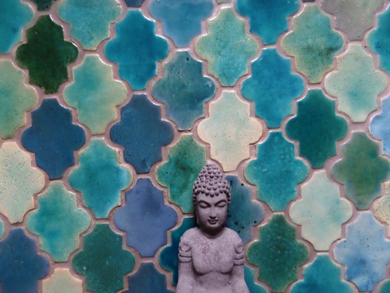 Tiles Morocco in Turquoise - Etsy