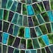 Tiles, Mosaic - Green and Turquoise - Etsy