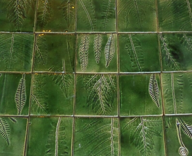 Tiles Ferns | Etsy UK