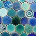 Tiles Turquoise Thoughts - Etsy