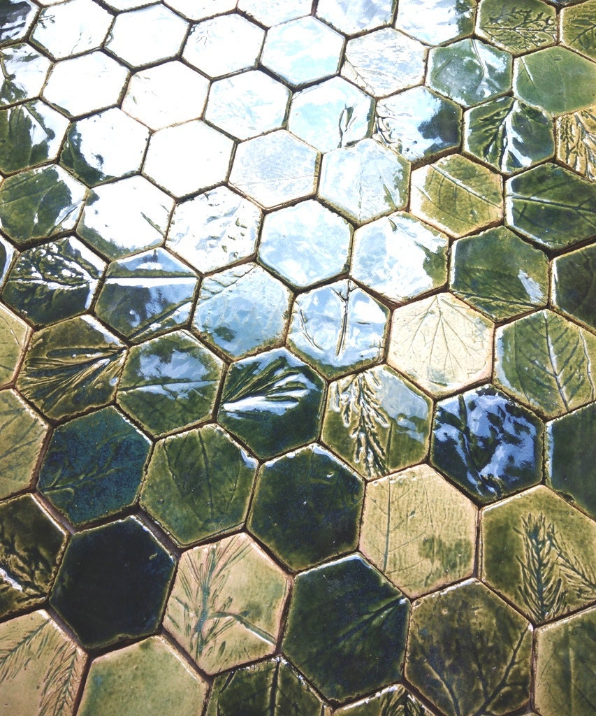 Tiles Mosaic Magic Forest - Etsy