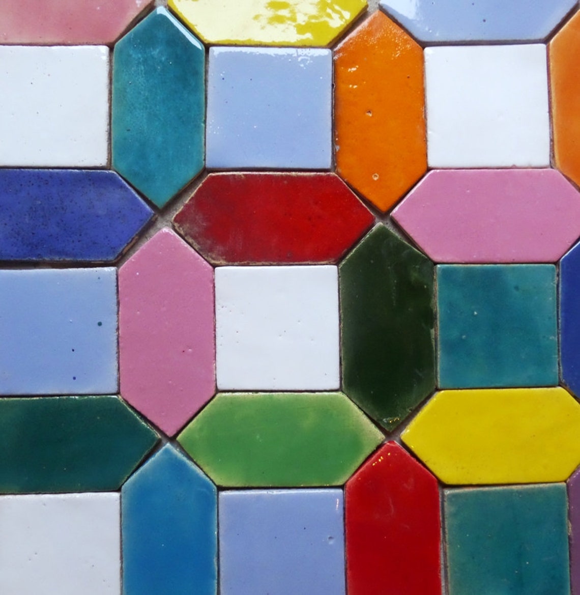 Rainbow Love Tiles - Etsy