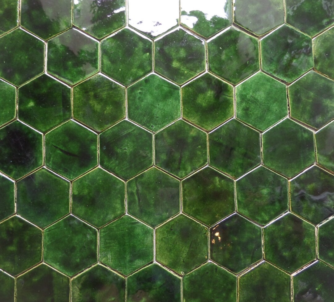 Tiles - Green Green - Etsy