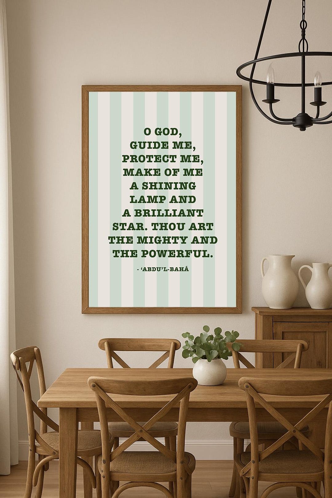 Baha'i Prayer Digital Downloadable Print // O God, Guide Me Prayer ...