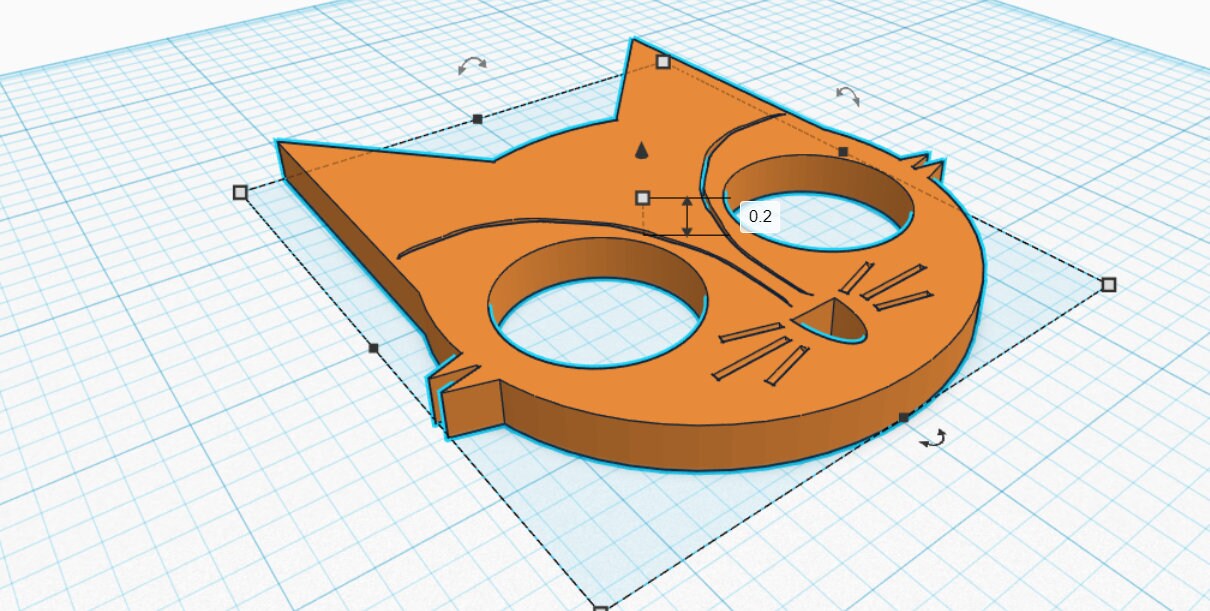 Fox Safety Keychain Print File Anime .stl | Etsy