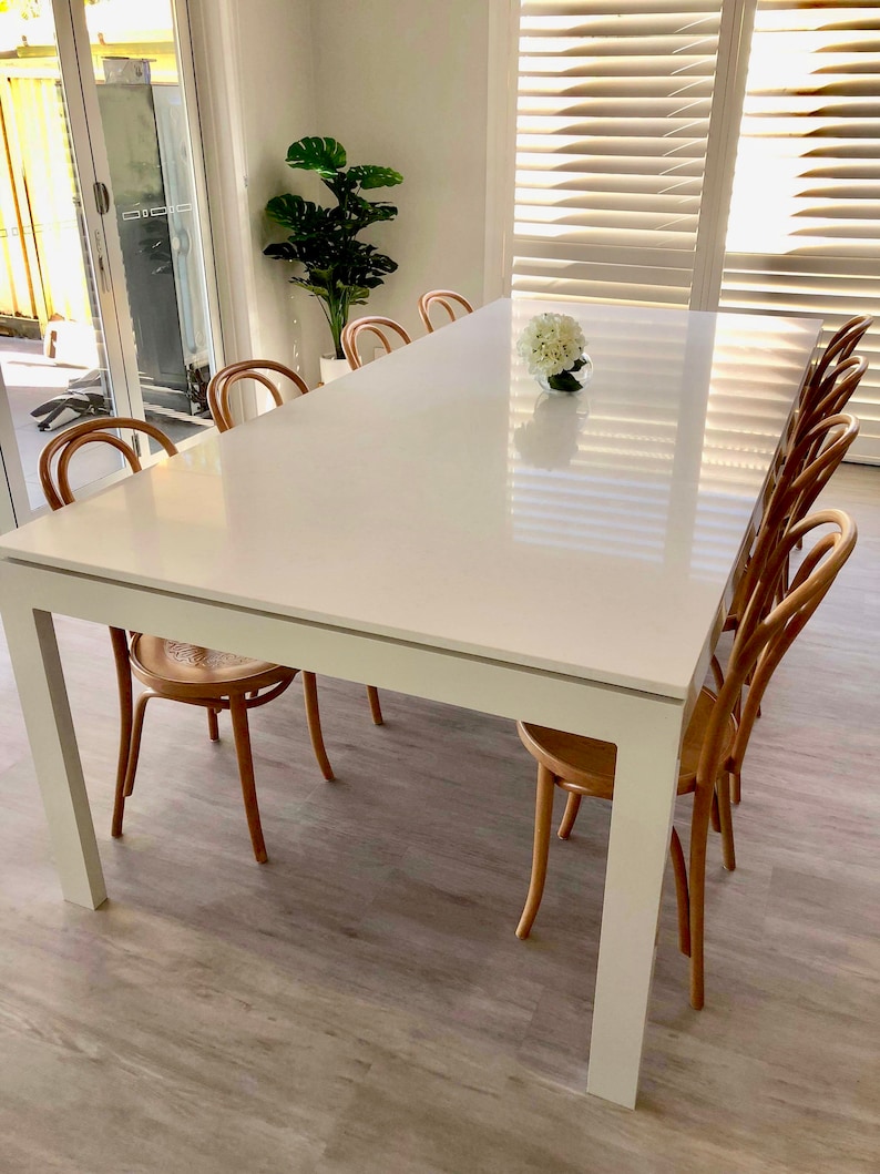 Caesarstone Topped Dining Table - Nightingale - Etsy