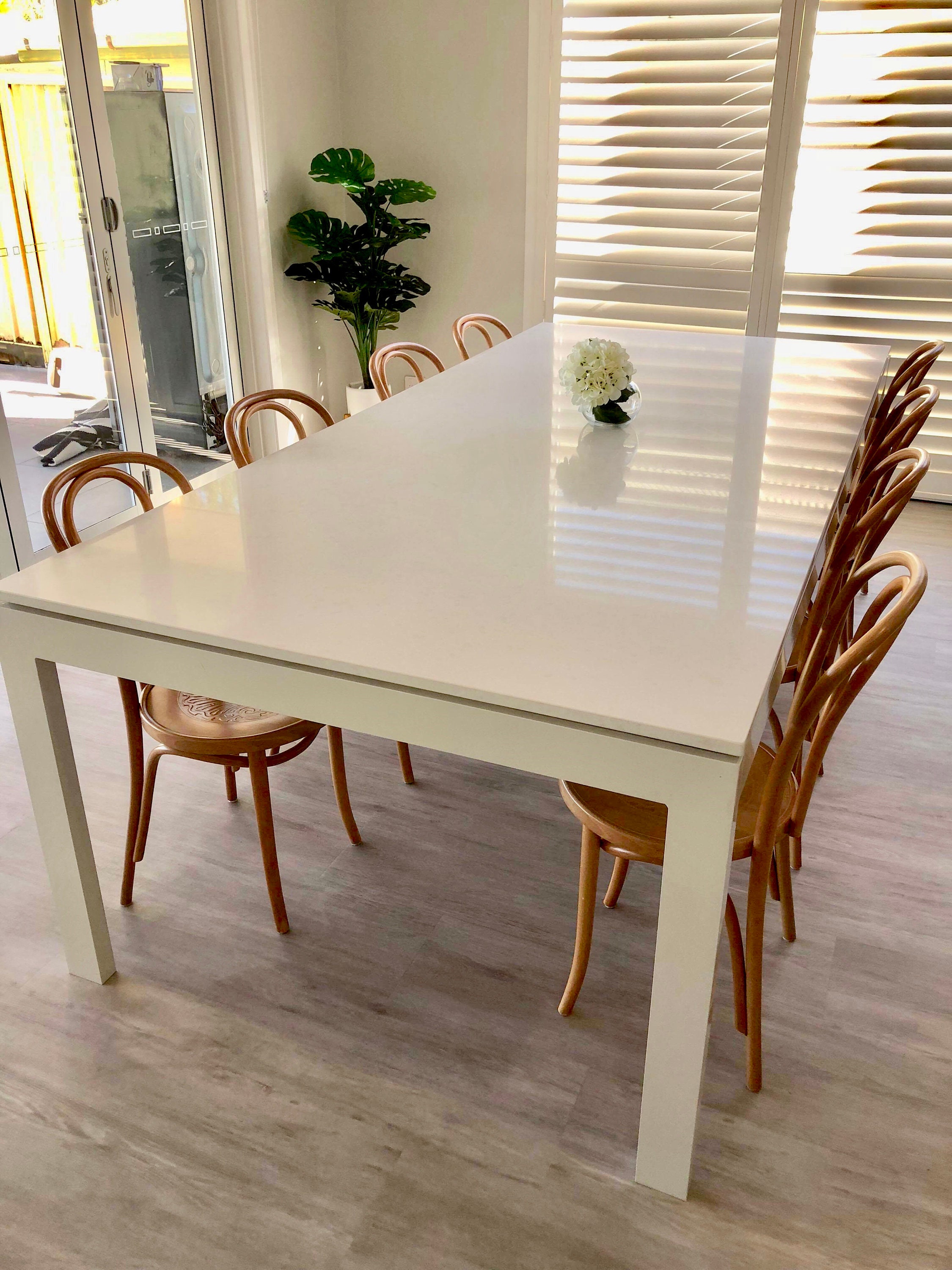 Caesarstone Topped Dining Table - Nightingale - Etsy