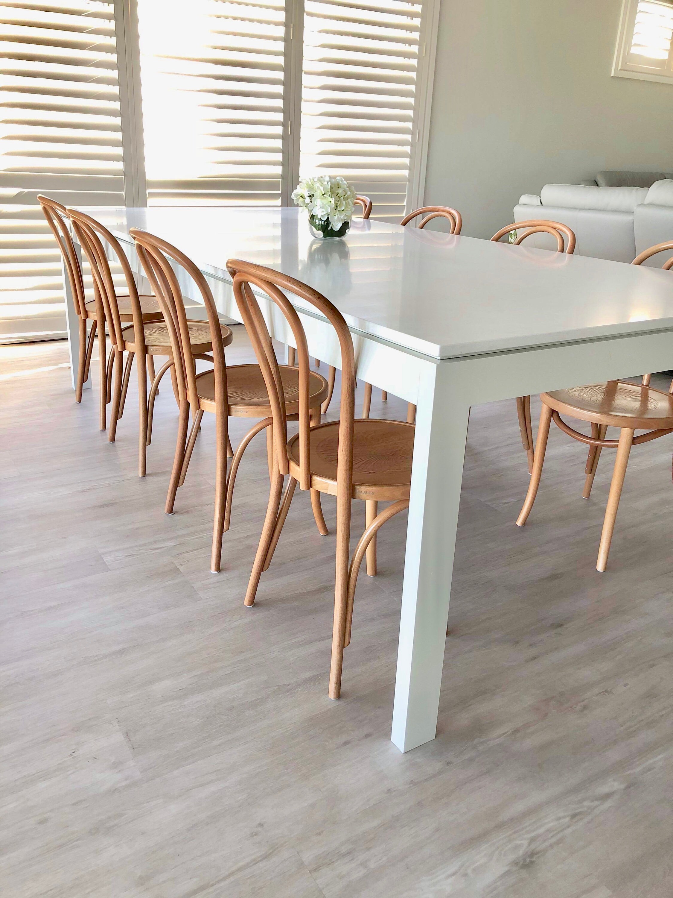 Caesarstone Topped Dining Table - Nightingale - Etsy