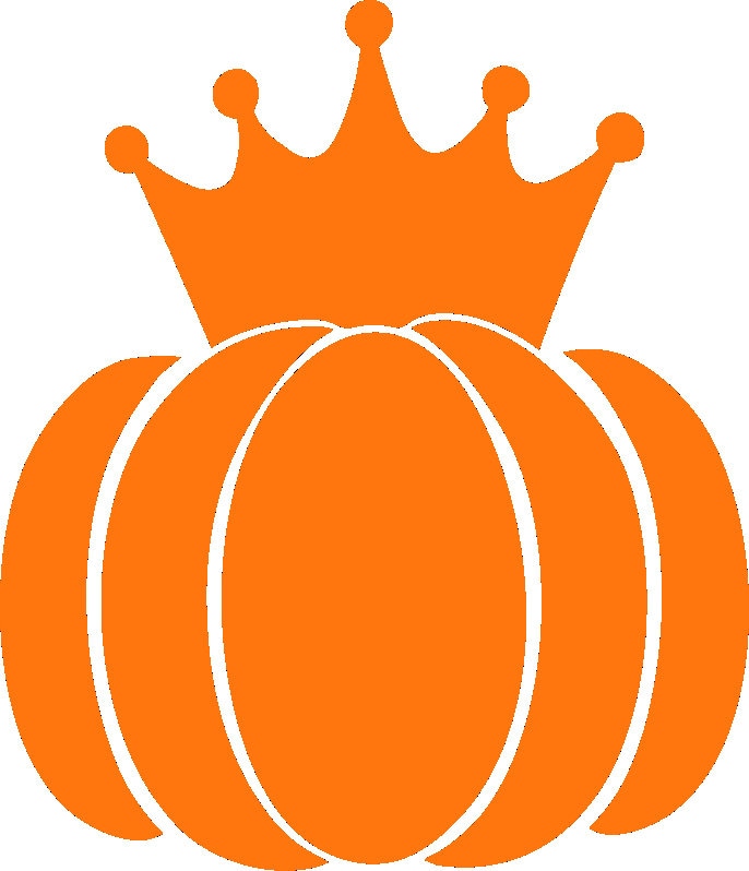 Pumpkin With a Crown(png,jpg, SVG, Pdf), Pumpkin With a Crown,pumpkin ...