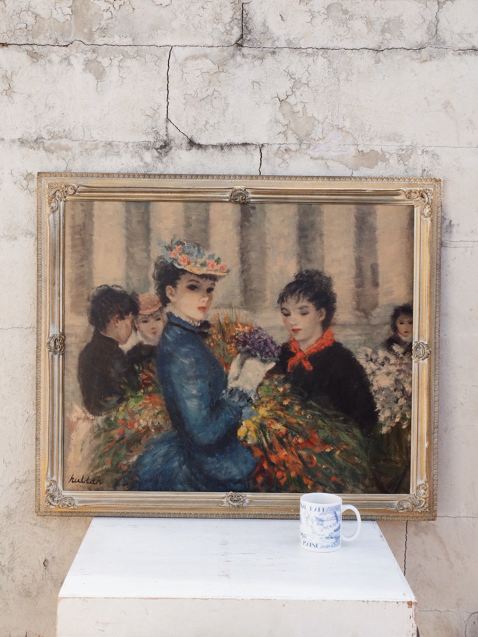 Huldah / Huldah Print / Female Painting / Portrait / Portrait - Etsy