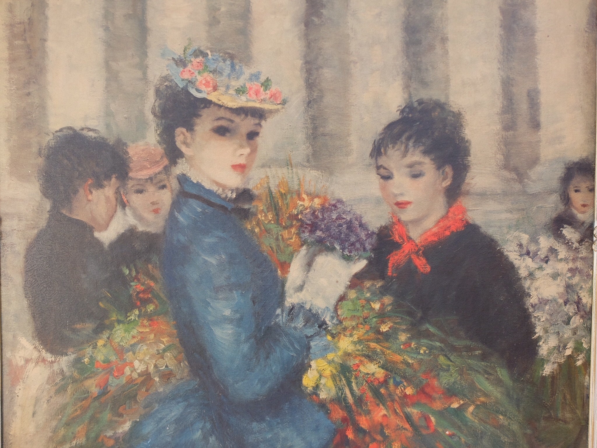 Huldah / Huldah Print / Female Painting / Portrait / Portrait Painting ...