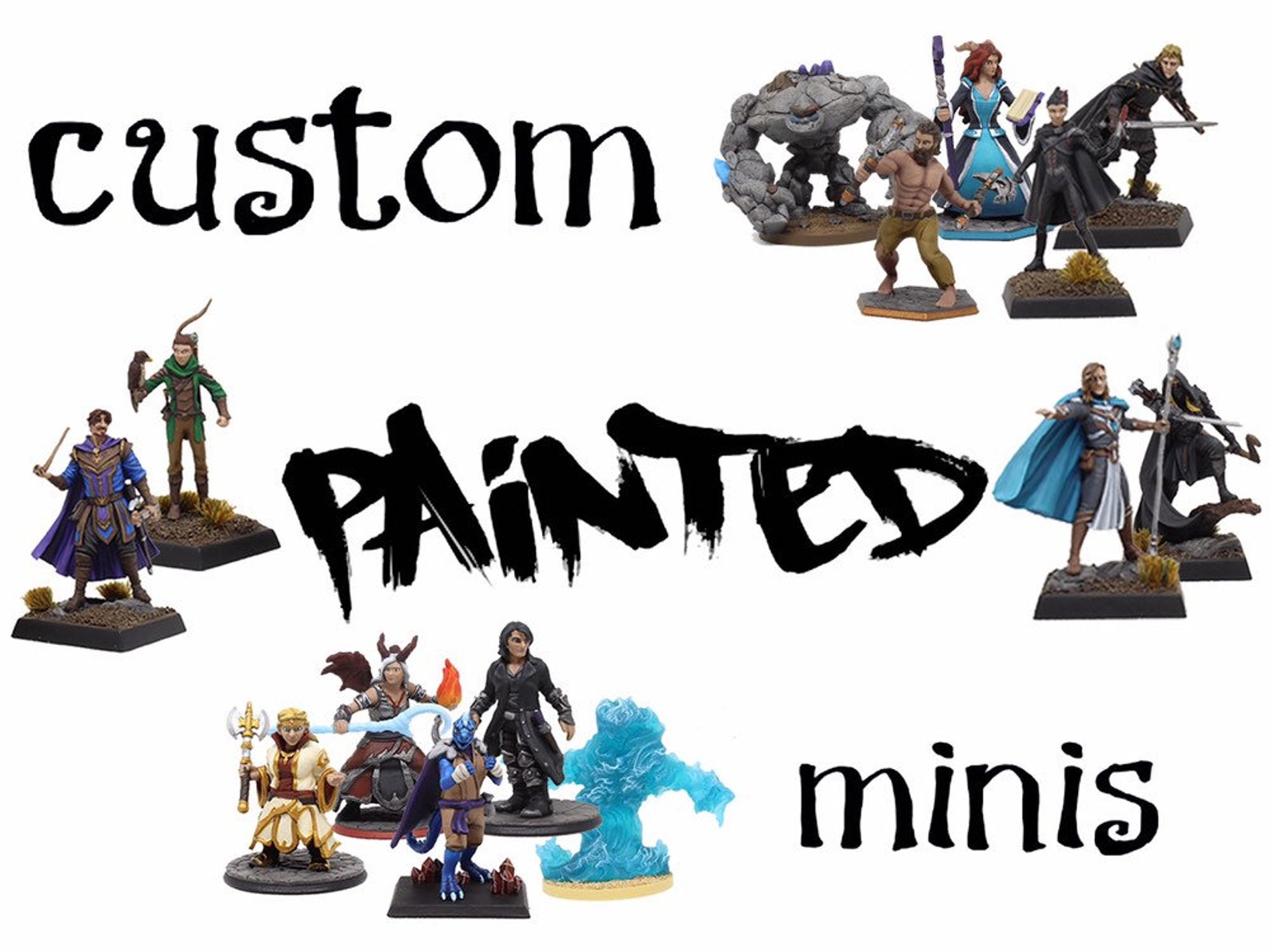Custom Painted Miniatures - Etsy