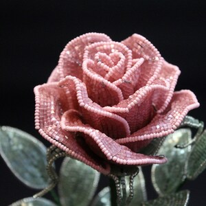Beaded Rose Pattern, Rose Pattern, Beaded Rose, Beaded Rose Pattern Step by Step, Rose Pdf ...