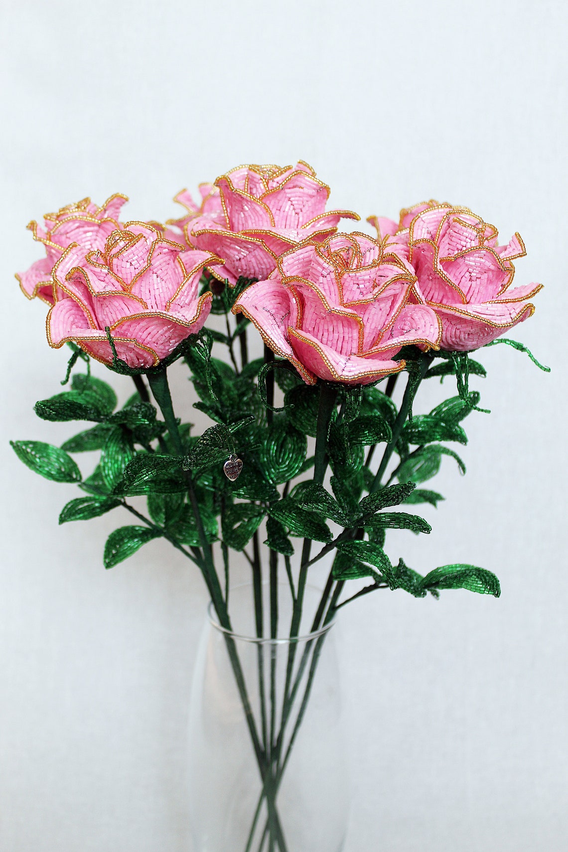 Beaded Roses Beaded Flowers Garden Flowers Beaded Flowers - Etsy