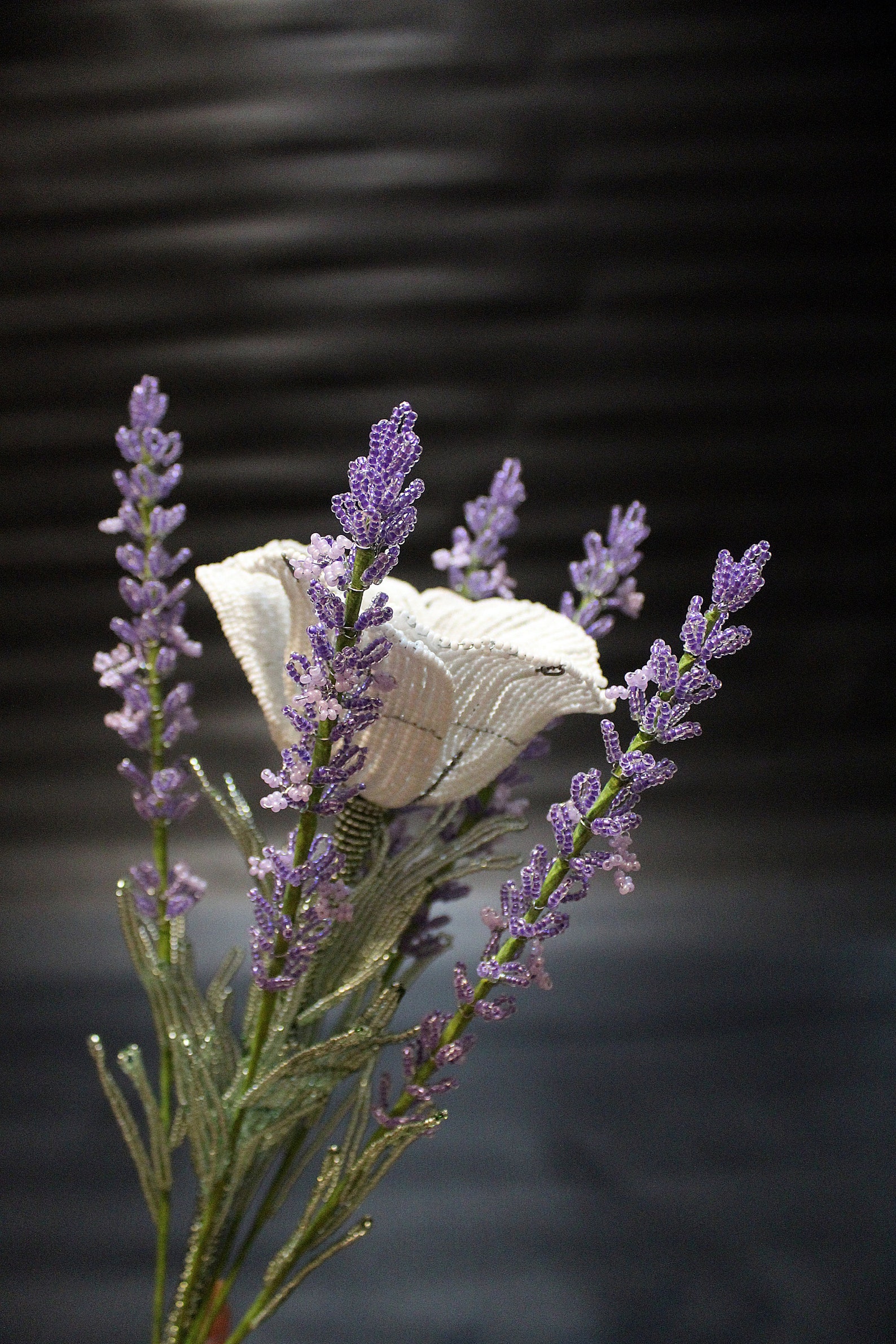 Lavender Poppy Bouquet Lavender Stems Poppy Stalk Set of 7 - Etsy