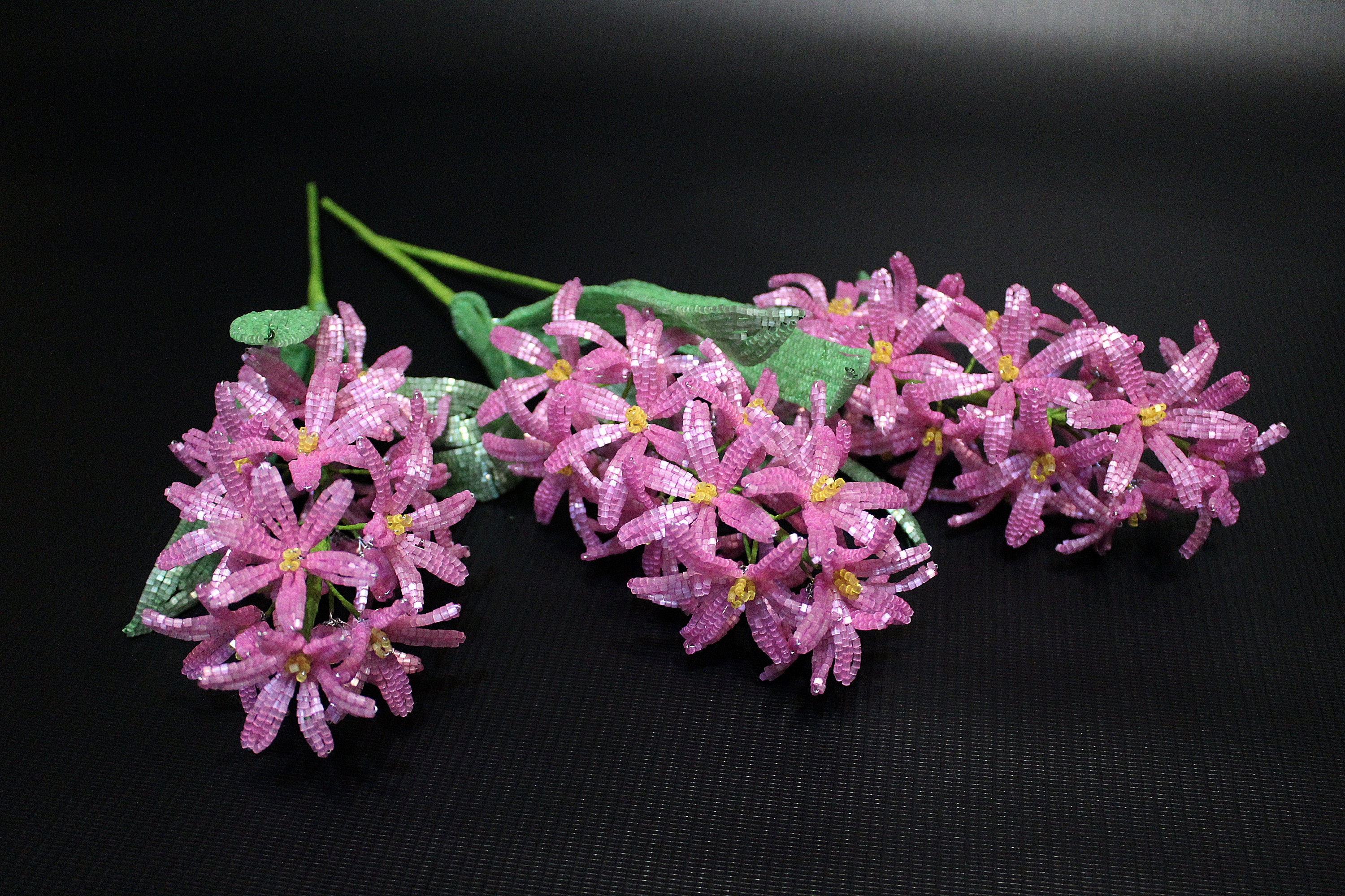 Hyacinth French Beaded Flower Beaded Hyacinth Hyacinth - Etsy