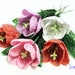 Set of 5 Tulips French Beaded Flower Tulip Spring Flowers - Etsy