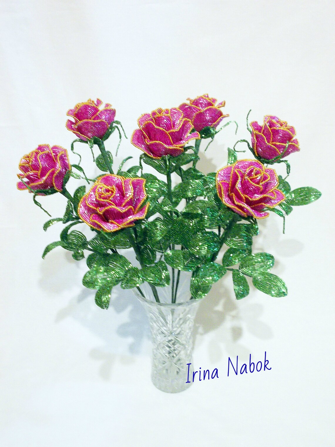 Beaded Roses Beaded Flowers Garden Flowers Beaded Flowers - Etsy