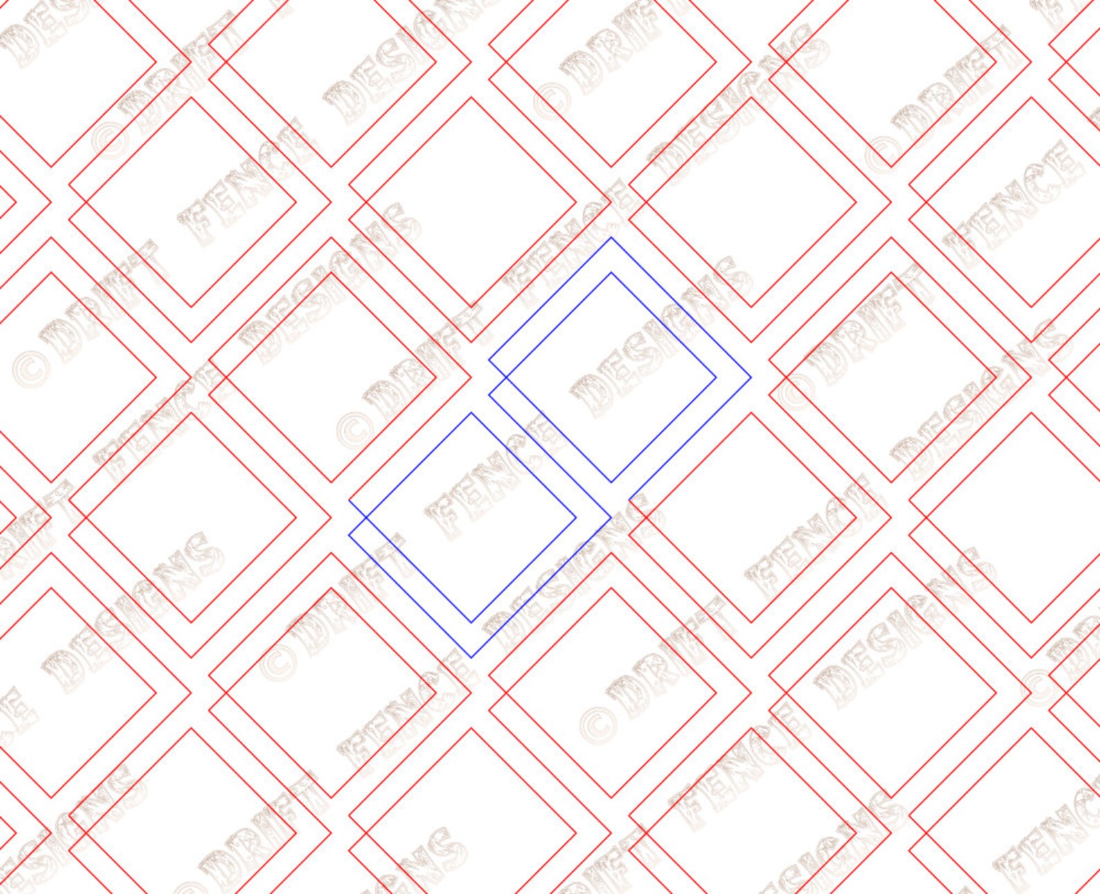 Girdled Grids. Two Inclined Box Patterns With a Girdled Wrap of ...