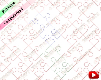 Woodland Animals Continuous Line Edge to Edge Pantograph for - Etsy