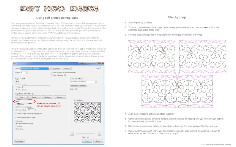 Give a Dog a Bone. A Continuous Line, Edge to Edge Pantograph for ...