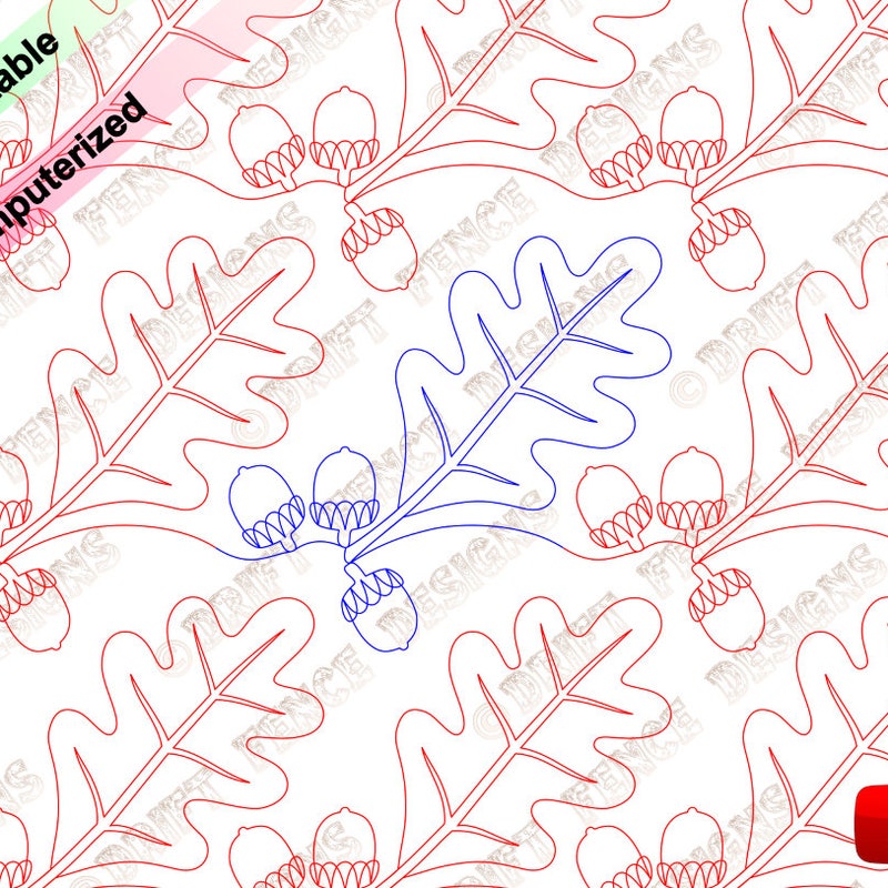 Oak Leaf Quilt Pattern - Etsy