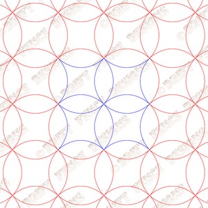 Tangerine Dreams Classic Orange Peel Continuous Line, Edge to Edge ...