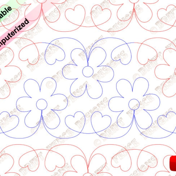 Pantographs Patterns for Long Arm Quilting - Etsy