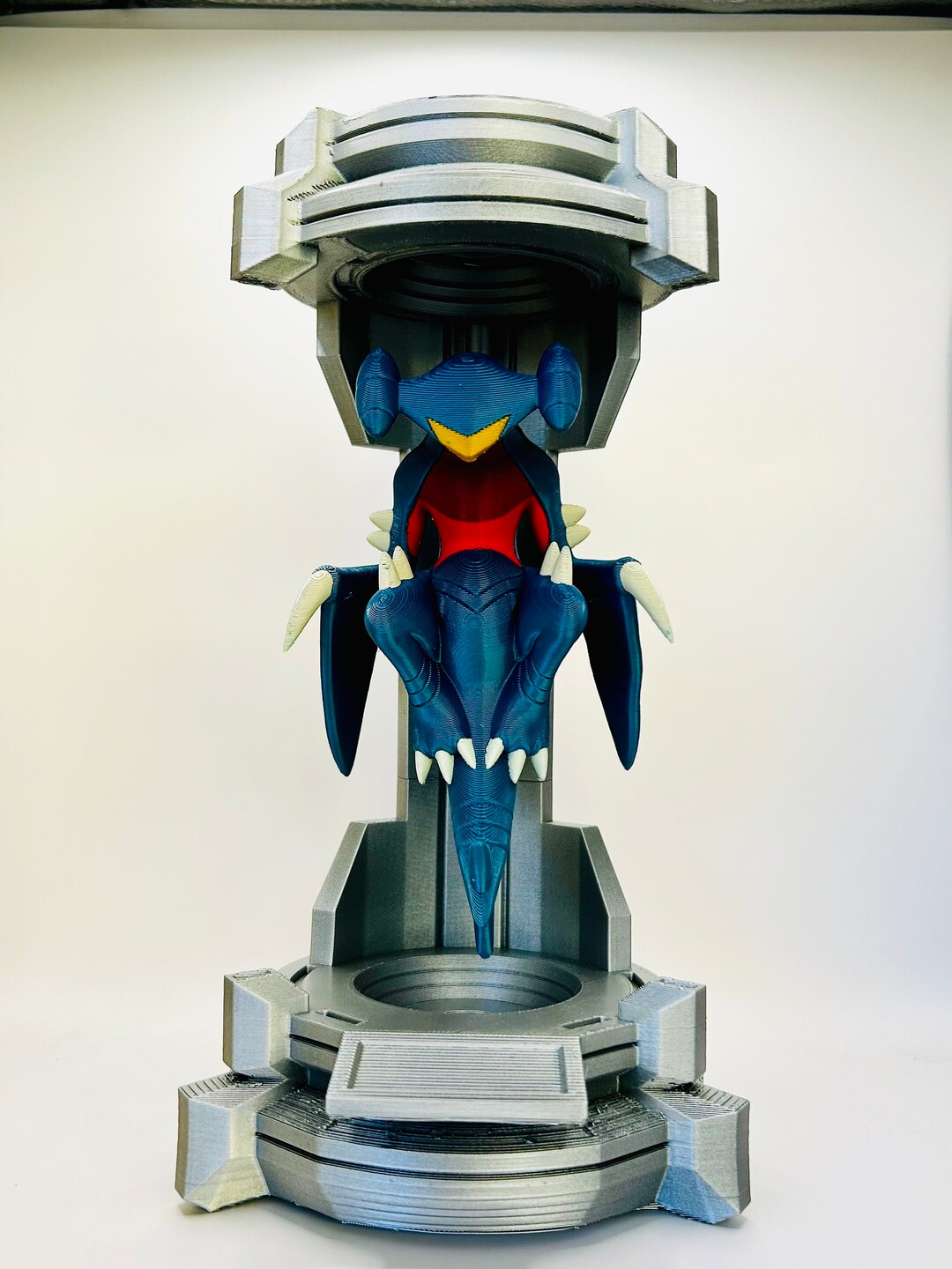 Pokemon. 3dprinted Garchomp Full Color Print in a Display Case/ - Etsy