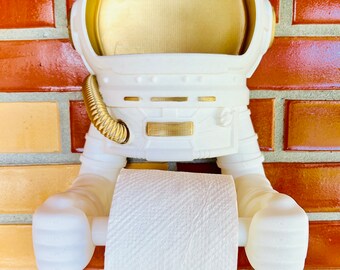 Astronaut Toilet Paper Holder Tissue Bathroom Decor Space Tissue Holder ...