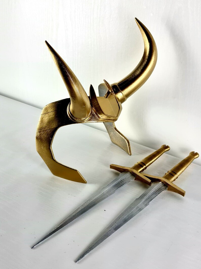 Wearable Loki Horns and Dagger From Marvel TV Show 3dprinted | Etsy