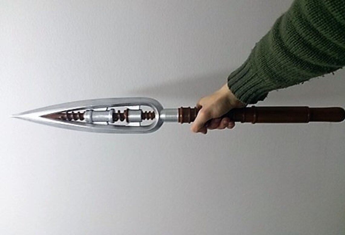 Killmonger Black Panther Sword and Spear Cosplay Original - Etsy