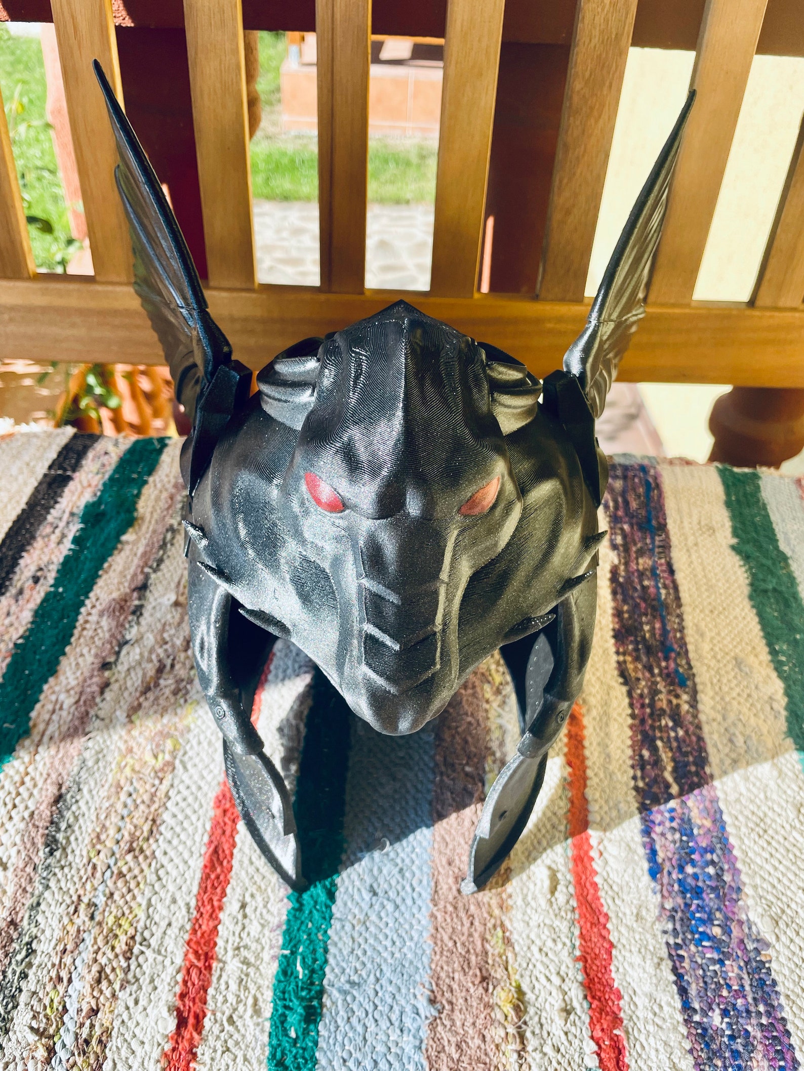 Daemon Targaryen Dragon Helmet . 3D Print Cosplay Replica . - Etsy UK