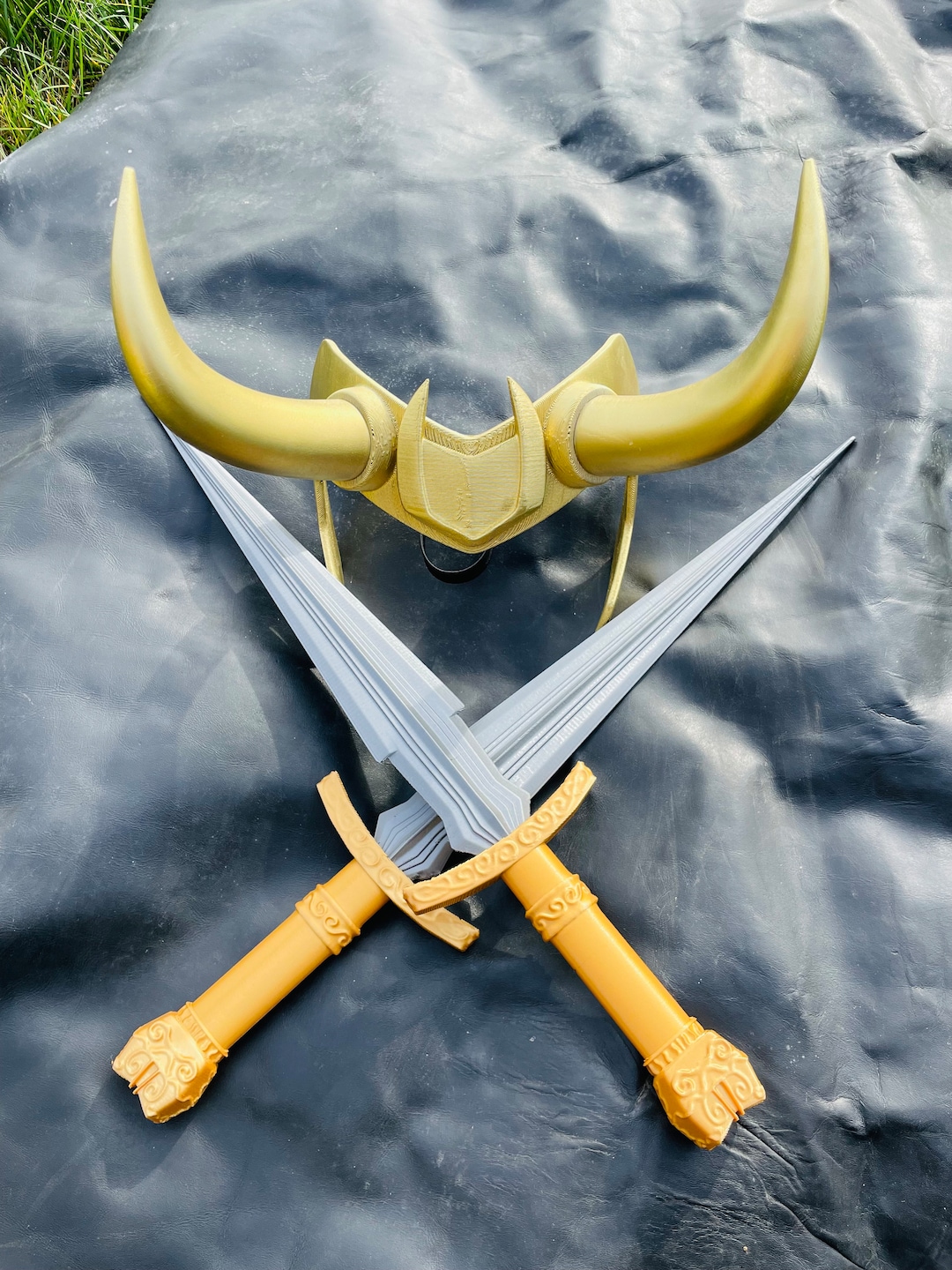 Wearable Loki Horns and Dagger From Marvel TV Show 3dprinted - Etsy
