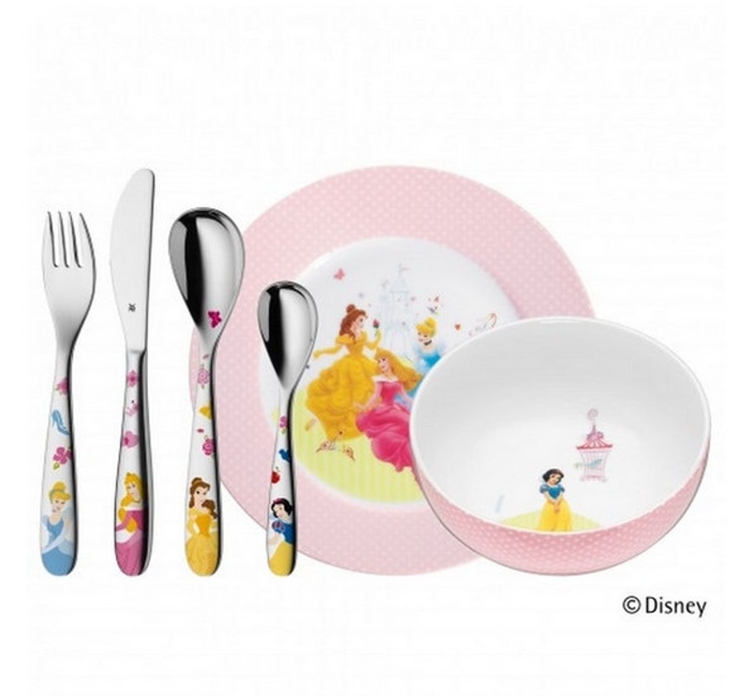WMF Children Cutlery Set Disney Princess WMF 6-pcs - Etsy