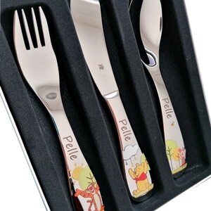 Children Cutlery Set Winnie the Pooh 3-pcs Personalised. Free Engraving ...