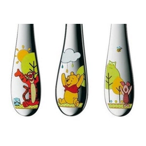 Children Cutlery Set Winnie the Pooh 3-pcs Personalised. Free Engraving ...