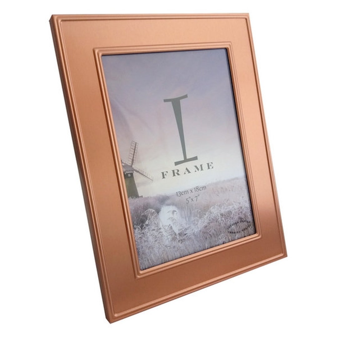 Impressions Aluminium Copper Photo Frame 13 X 18 Cm. Engraving Free! - Etsy