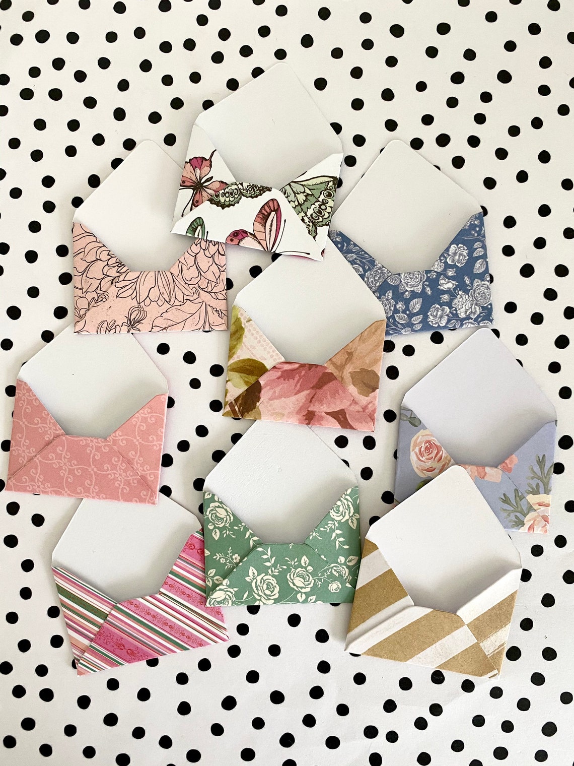 Tiny Envelopes 6pcs/stationery/paper | Etsy