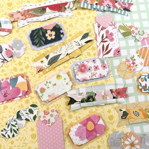 Mix Handmade Paper Embellishment Pack/collage/diy Craft/papercraft ...