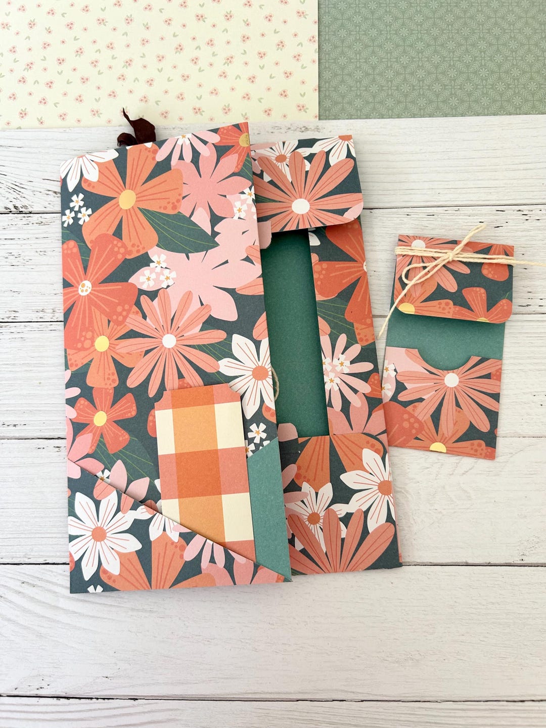 DIY Folio Folder Kit W/ Co-ordinating Extra Piece - Etsy