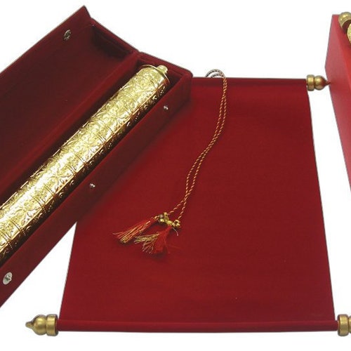 Invitation Scroll Cardengagement Party Invitationsbridal - Etsy