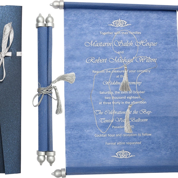Cinderella Scroll Invitations - Etsy