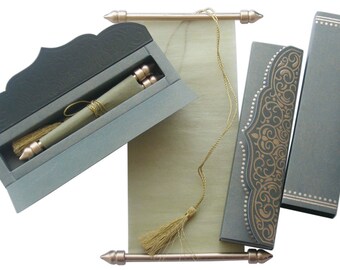 Scroll Invitation,princess Sweet 16th Birthday Party Invite Scroll ...