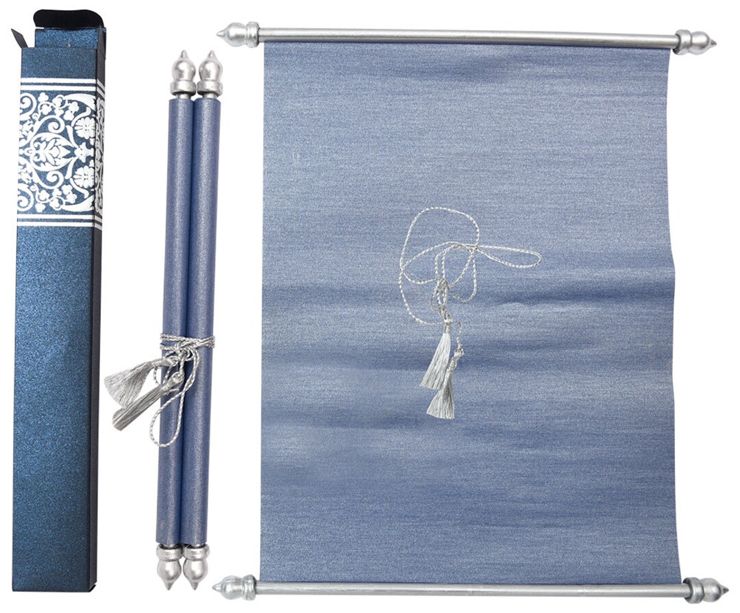 Box Scroll Card Invitation Kit Royal Theme, Scroll Invitation, Royal ...